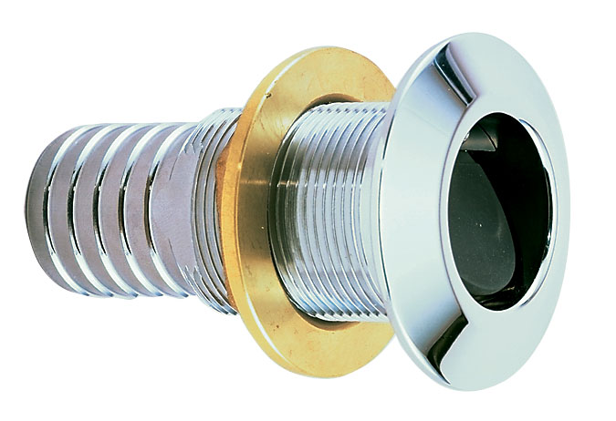 PERKO Short Scupper - 377-A08-CHR - False Creek Fuels & Parts